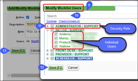 Create a Worklist