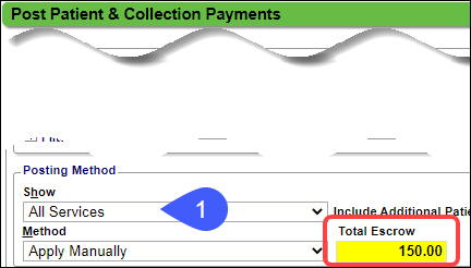 Force Apply a Patient Payment